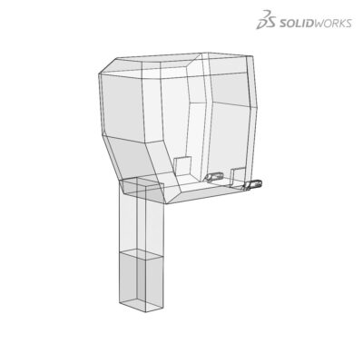 I-Size CRS ISO F2X envelope SOLIDWORKS